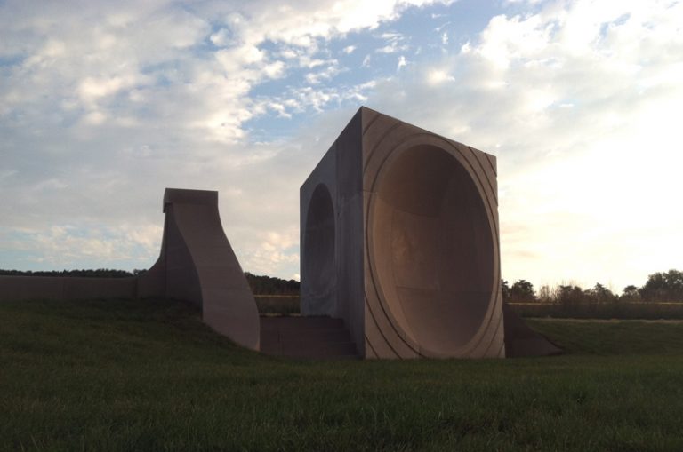 Earth Measure - MATT WEIR LandArt Earthwork Site specific Sculpture