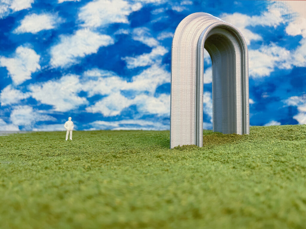 FLOP - MATT WEIR architectural sculpture conceptual figurative art