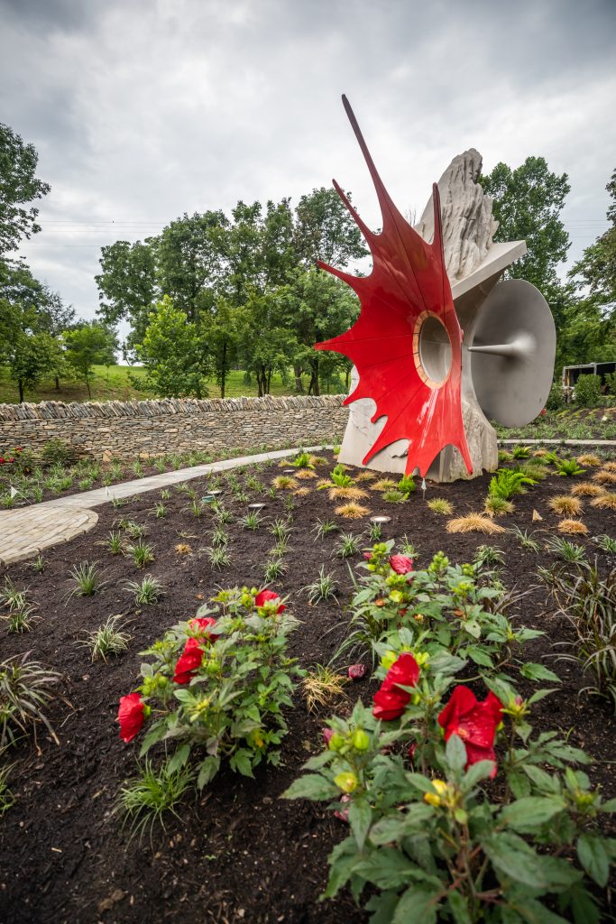 Lithostill at Maker's Mark Distillery - MATT WEIR Site specific Earthwork
